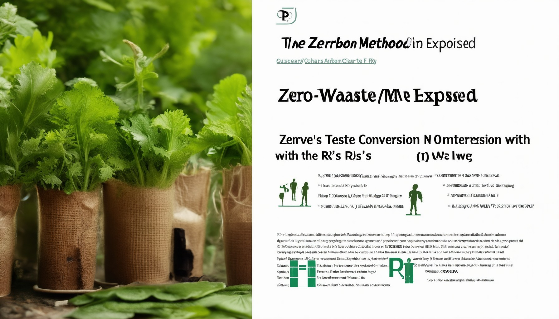 The Zero Carbon Method Exposed: Mastering Zero-Waste Conversion with ...
